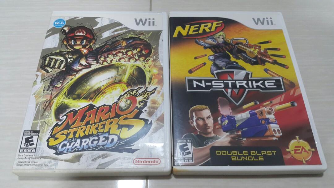 Wii Mario Strikers Charged N Strike Nerf Epic Mickey the power of two ...