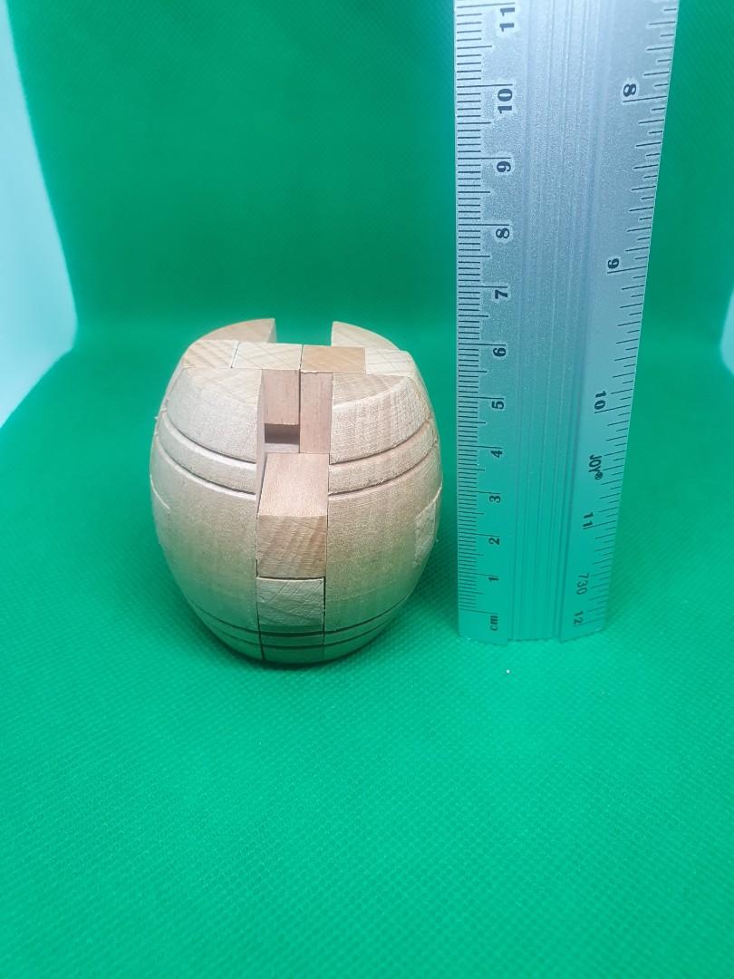 Wooden Barrel Puzzle, Hobbies & Toys, Toys & Games on Carousell