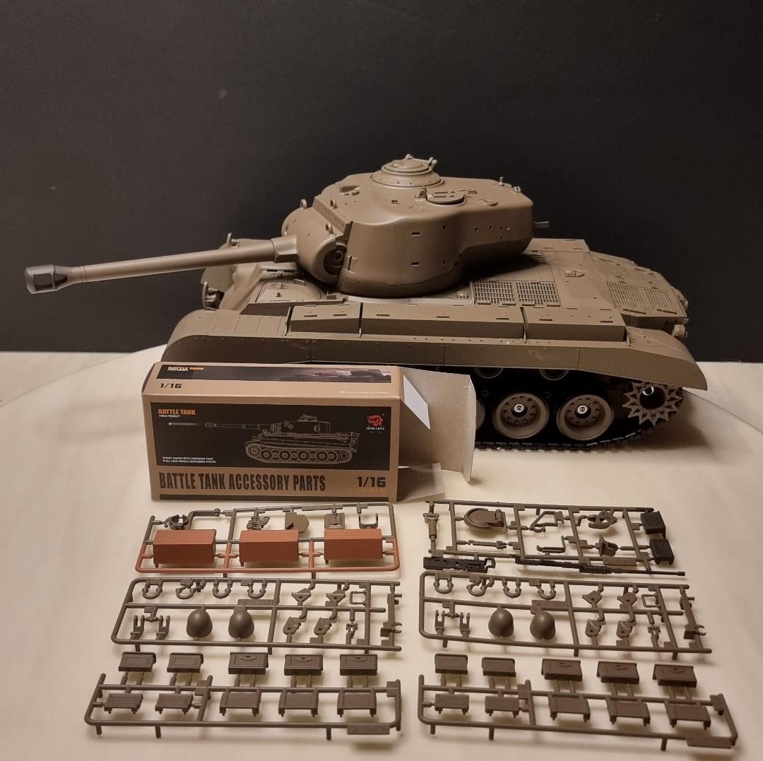 1:16 RC M26 Pershing Heavy Tank, Hobbies & Toys, Toys & Games on Carousell