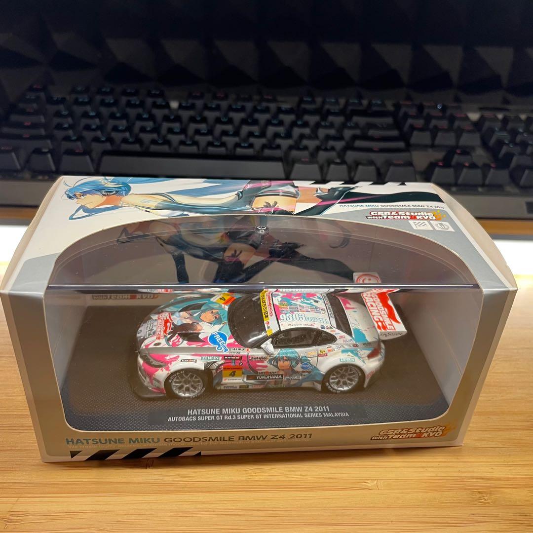 1/43 BMW Z4 GT3 Hatsune Miku Goodsmile Racing (Ebbro), Hobbies & Toys ...