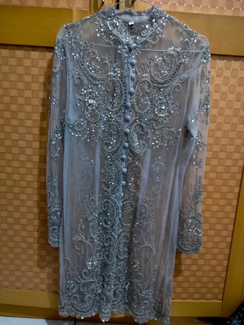 oneset kebaya payet rok inner kebaya nikah tunangan, Fesyen Wanita, Pakaian Wanita, Gaun & Rok ...