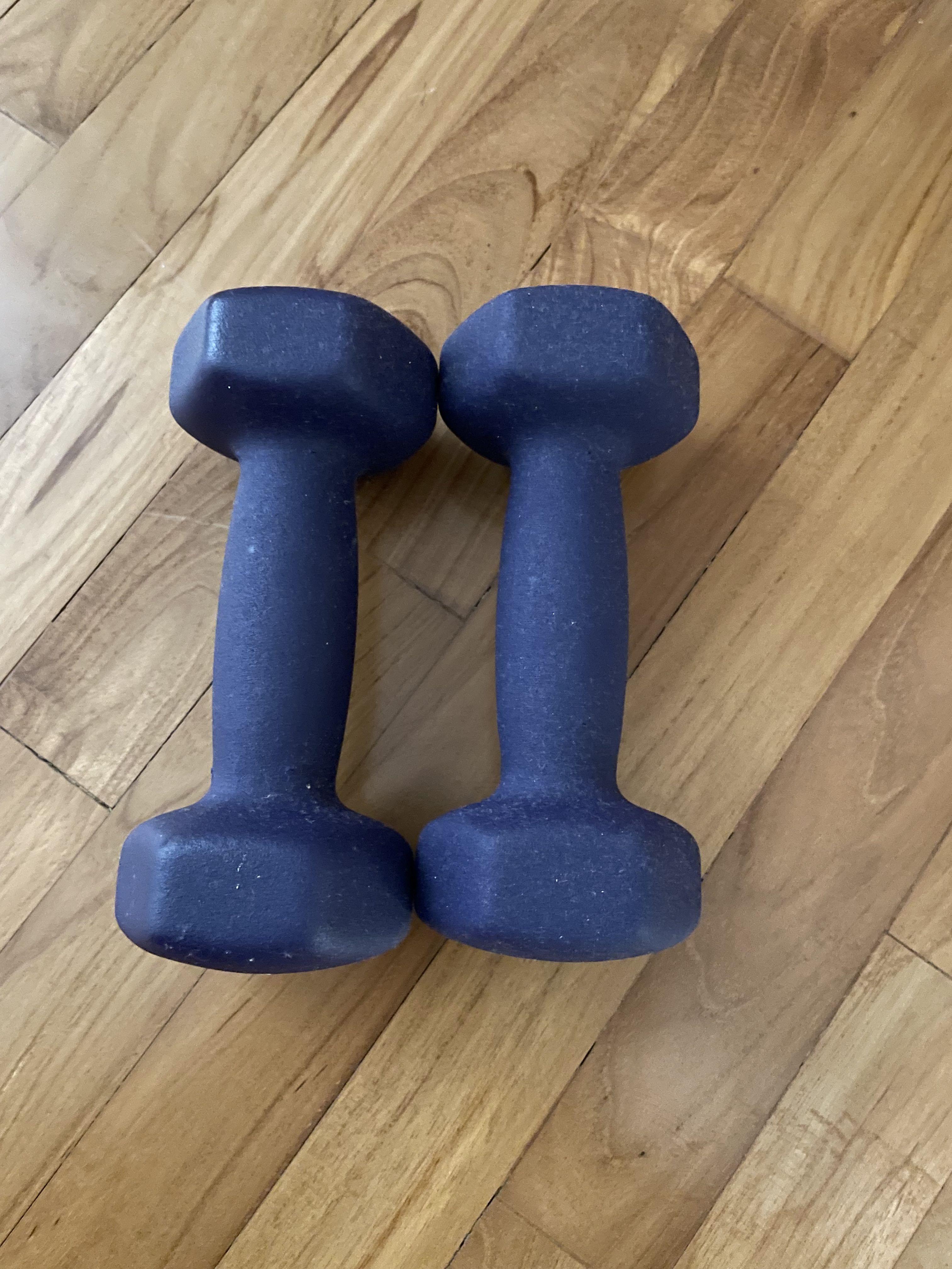 2 kg dumbbells, Sports Equipment, Exercise & Fitness, Weights ...