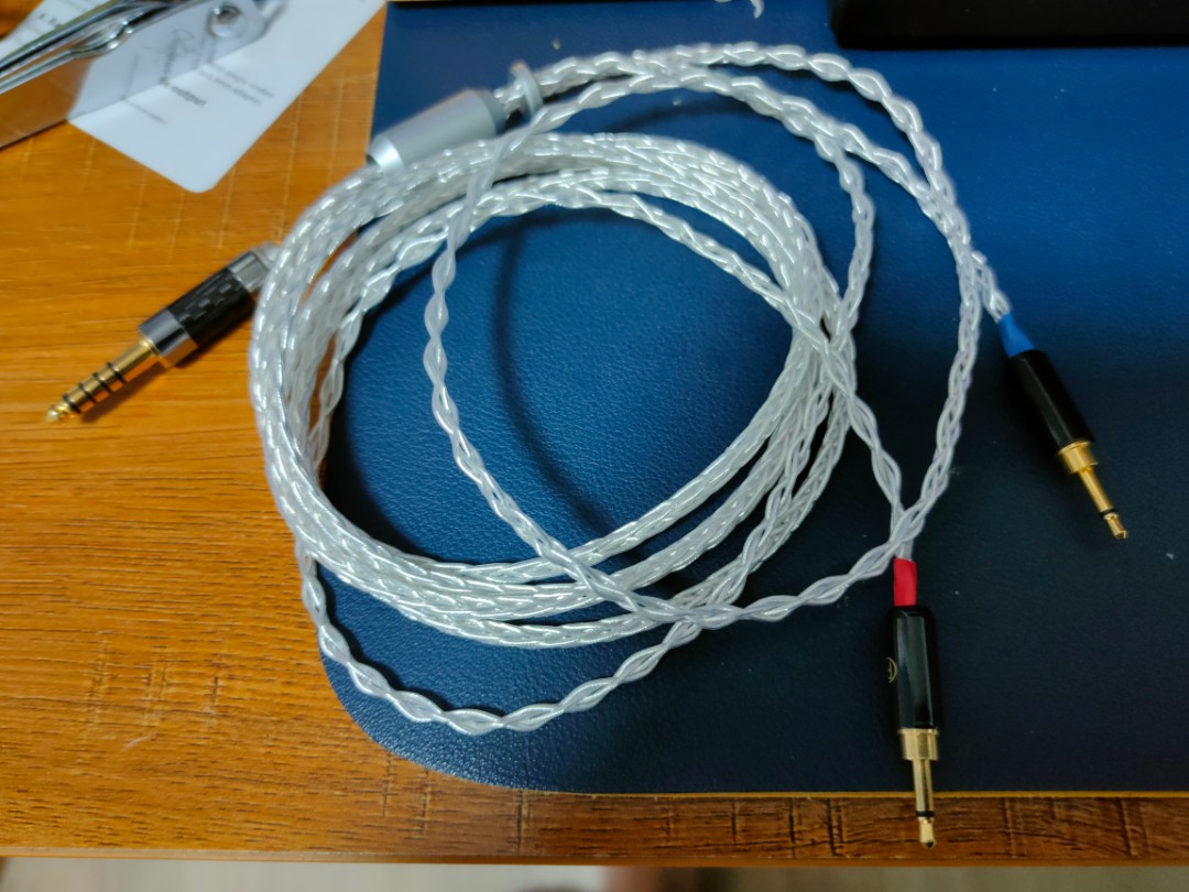 2x 2.5mm to 4.4mm headphone cable, Audio, Headphones & Headsets on ...