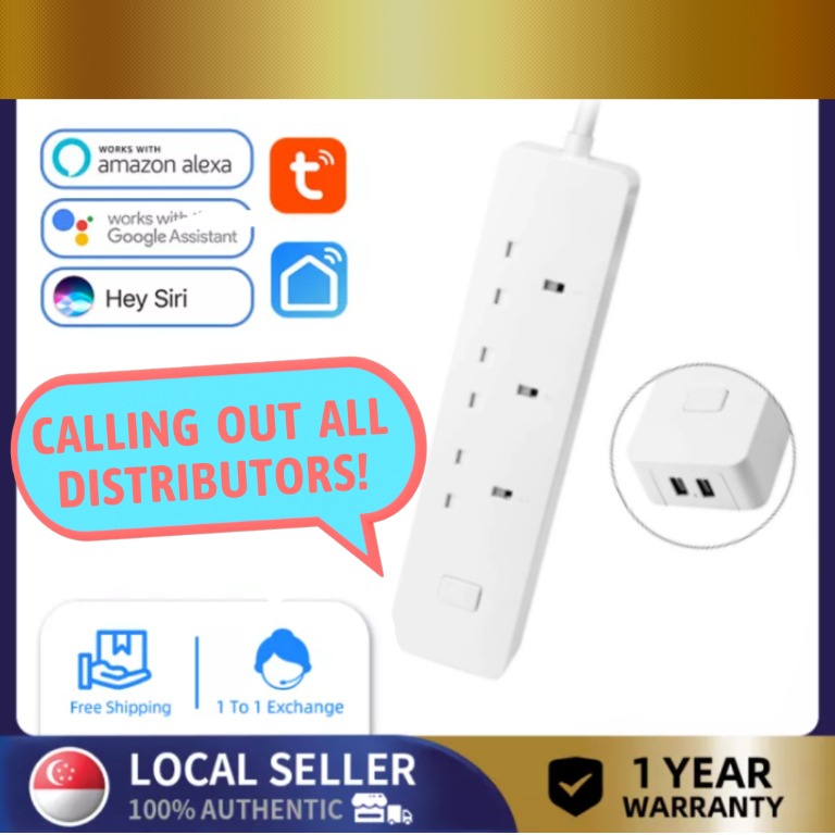 Smart Home Extension Power Strip, Alexa Google Smart Home WIFI Voice ...
