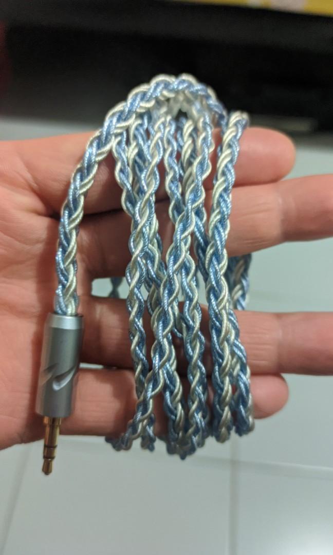 8 core type 6 spc litz mmcx cable, Audio, Earphones on Carousell