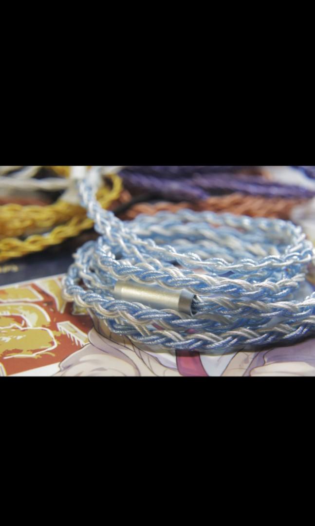 8 core type 6 spc litz mmcx cable, Audio, Earphones on Carousell