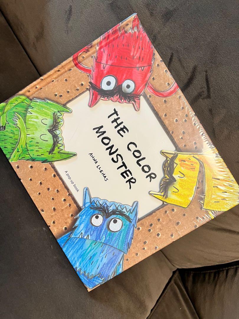 全新 立體書 the color monster by anna llenas pop up book 顏色怪獸, 興趣及遊戲, 書本 ...