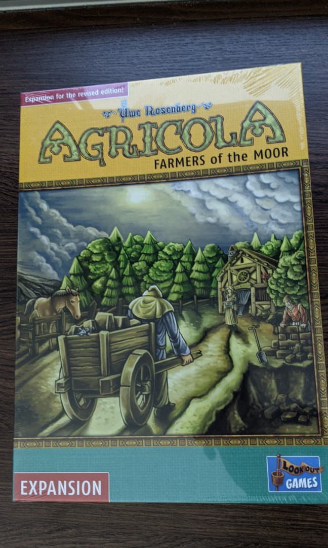 Agricola Farmers of the moor boardgame board game, Hobbies & Toys, Toys ...