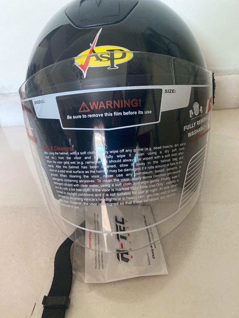 Asp Helmet, Motorcycles, Motorcycle Accessories on Carousell
