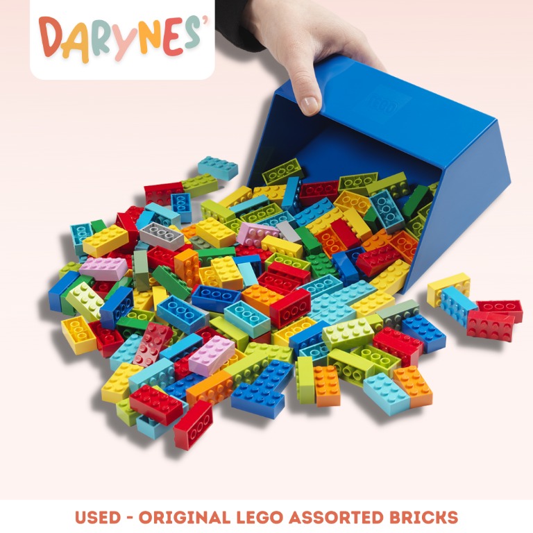ASSORTED ORIGINAL LEGO BRICKS 50 GRAMS, Hobbies & Toys, Toys & Games on ...