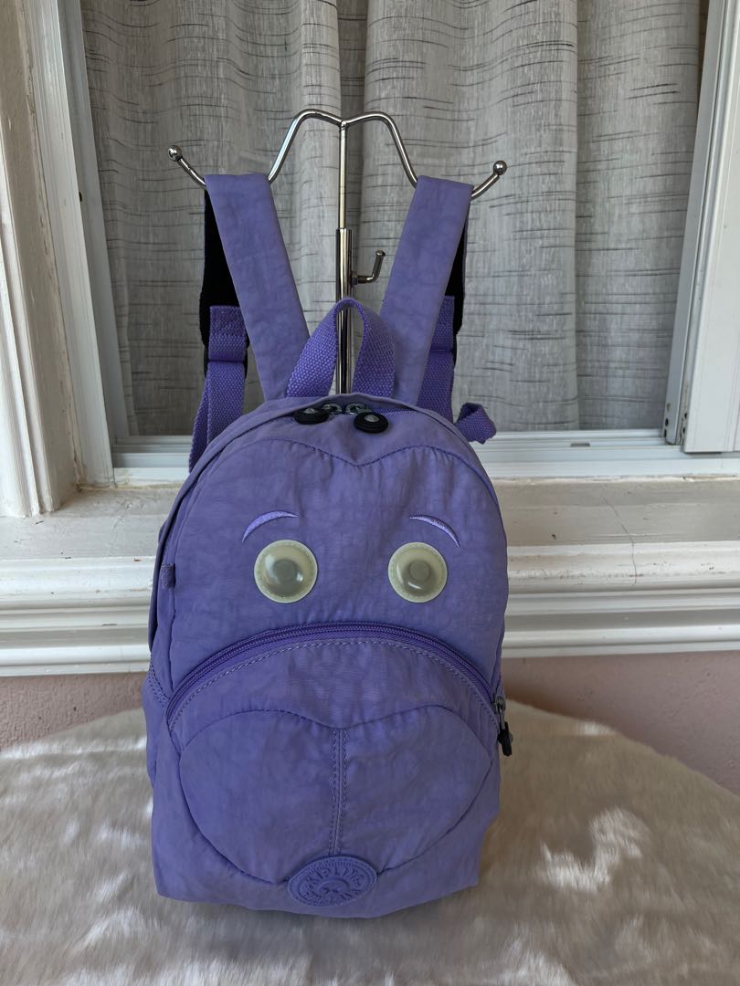 Authentic KIPLING Backpack in Purple for kids, Women's Fashion, Bags ...