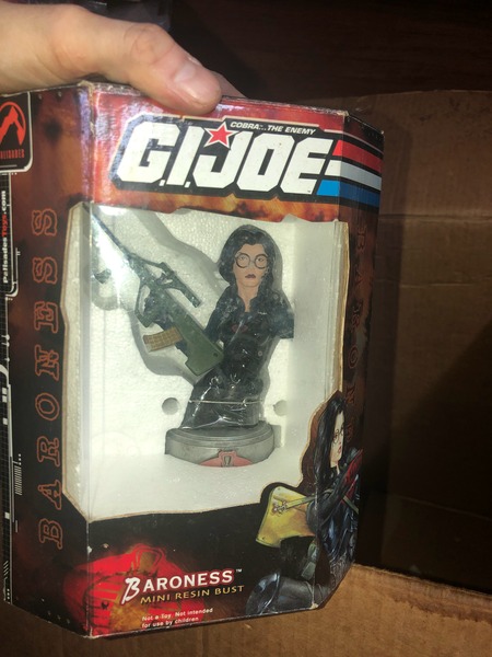 Baroness Palisades Mini Resin Bust GI Joe Cobra 6 inches tall Rare ...