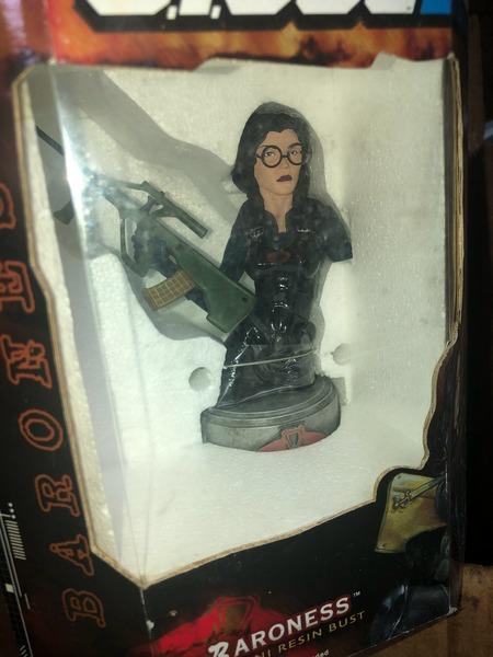 Baroness Palisades Mini Resin Bust GI Joe Cobra 6 inches tall Rare ...