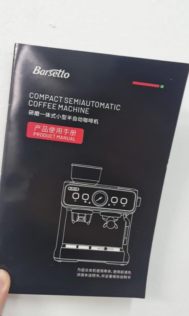 Barsetto BAE02 Espresso Coffee Machine, Food & Drinks, Beverages on Carousell