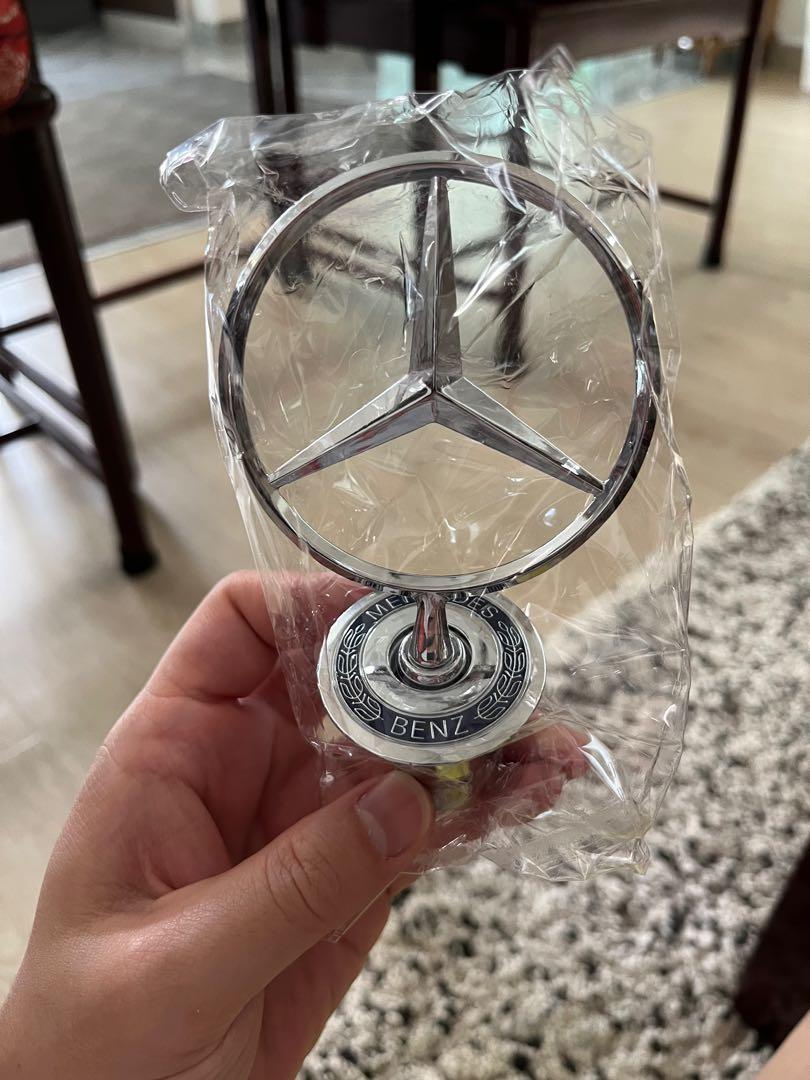 BNIB Mercedes logo/emblem bonnet, Car Accessories, Accessories on Carousell