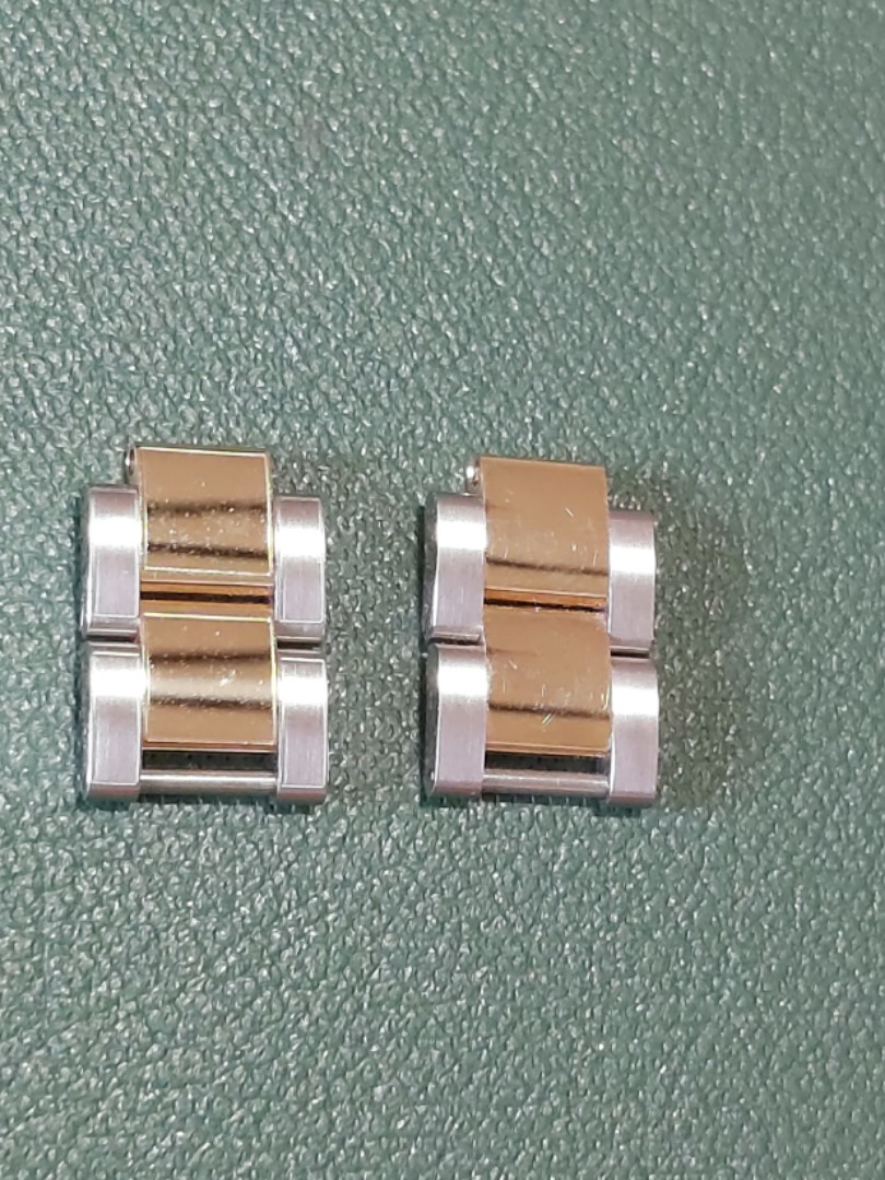 Rolex Link Half Gold Link Spare Link For Daytona GMT Master Submariner ...