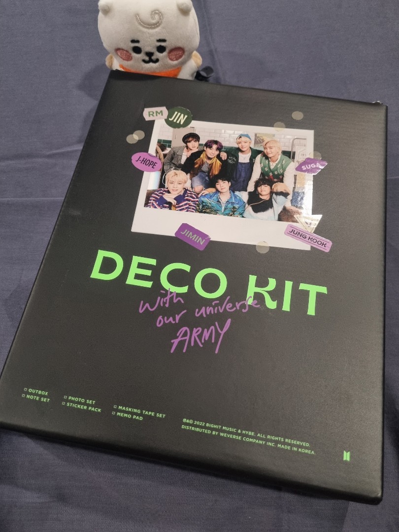 BTS Deco Kit, Hobbies & Toys, Memorabilia & Collectibles, K-Wave on ...