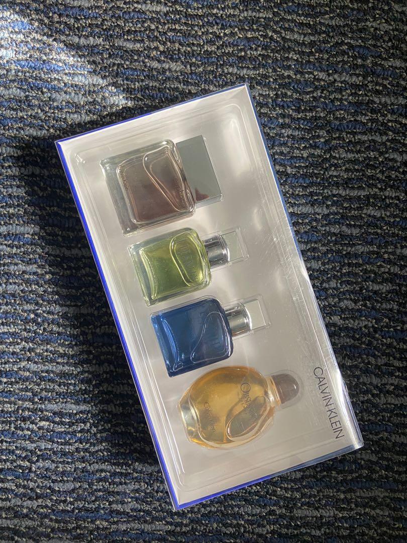 CALVIN KLEIN MINI PERFUME SET for men (15ml each), Beauty & Personal ...
