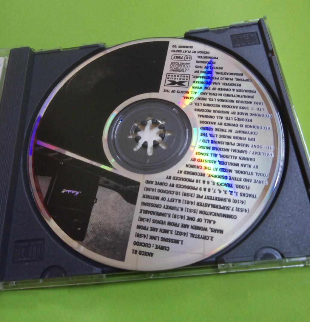 CD CURVE : CUCKOO ALBUM (1993) SHOEGAZE ALTERNATIVE DREAM POP, Hobbies ...
