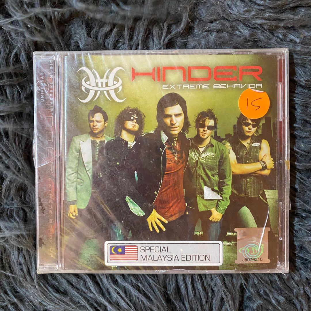CD HINDER Extreme Behaviour (special malaysia edition), Hobbies & Toys ...