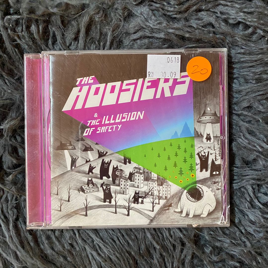 CD THE HOOSIERS & the illusion of safety, Hobbies & Toys, Music & Media ...