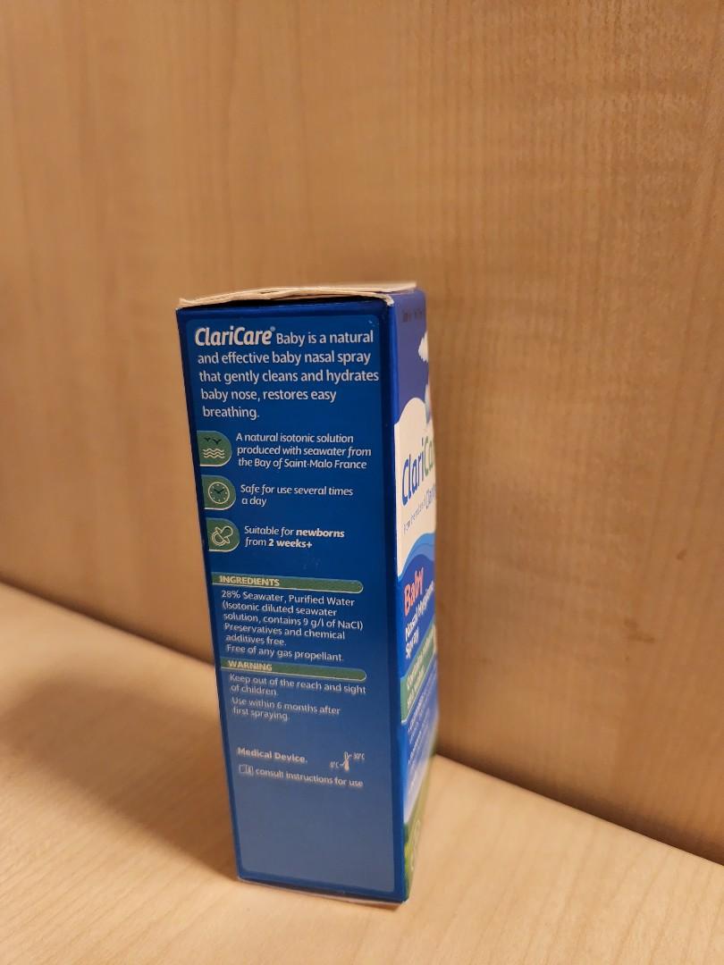 Claricare baby nasal spray, Health & Nutrition, Medical Supplies ...