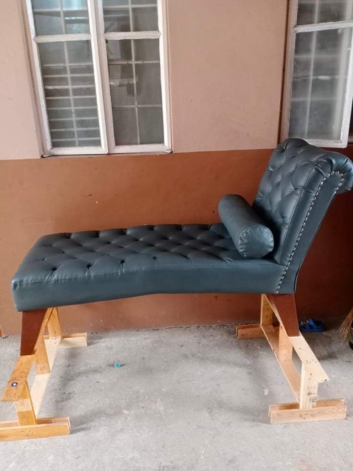 Cleopatra leather gray, Furniture & Home Living, Furniture, Sofas on ...