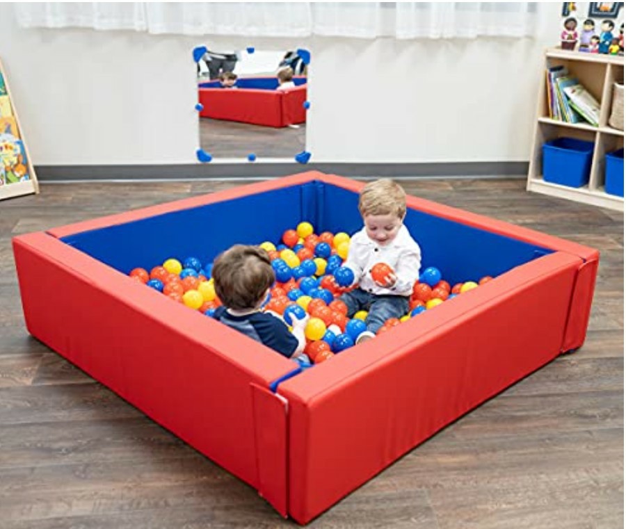 corral ball pool vs ball pit play mat playard, Babies & Kids, Infant ...