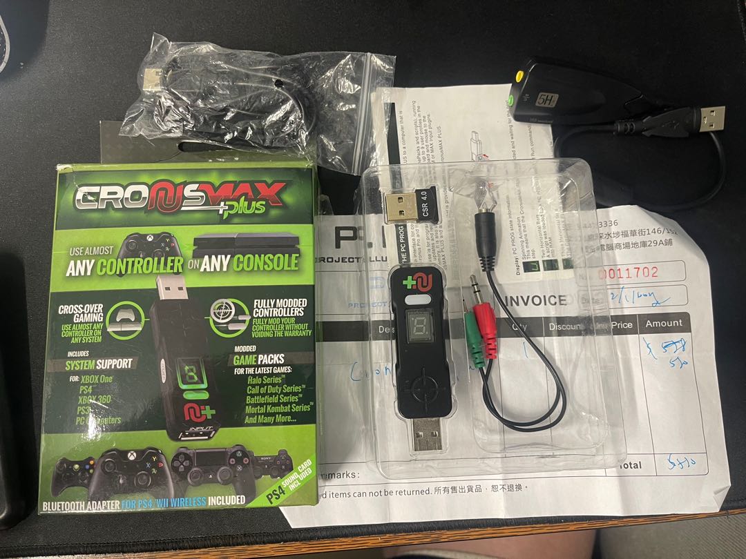 Cronusmax plus, 電子遊戲, 遊戲機配件, 遊戲週邊商品 - Carousell
