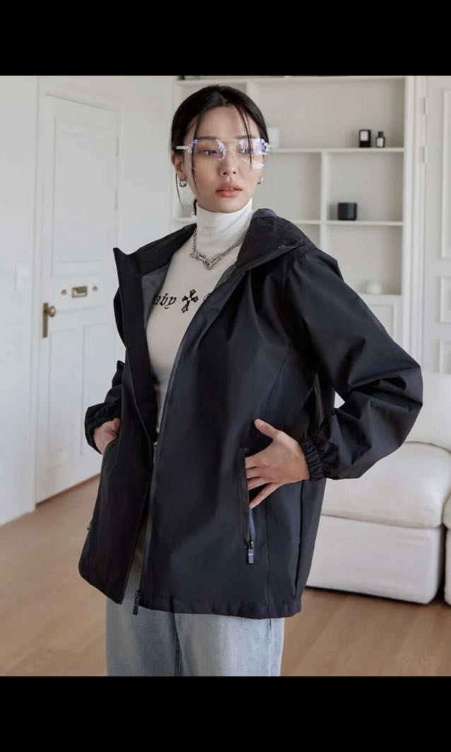 dazy windbreaker jacket, Women's Fashion, Coats, Jackets and Outerwear ...