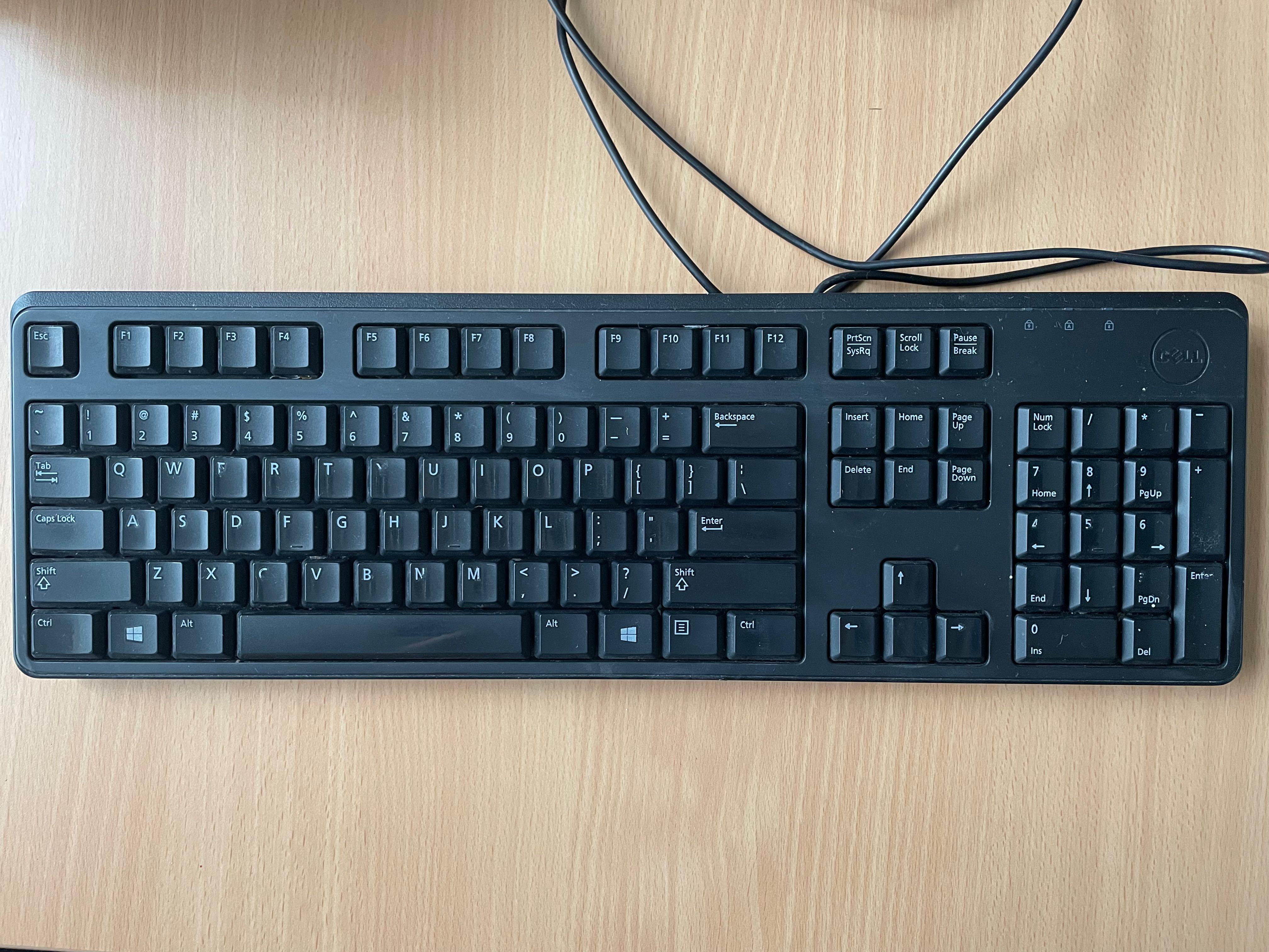 Dell Keyboard, Computers & Tech, Parts & Accessories, Computer Keyboard ...