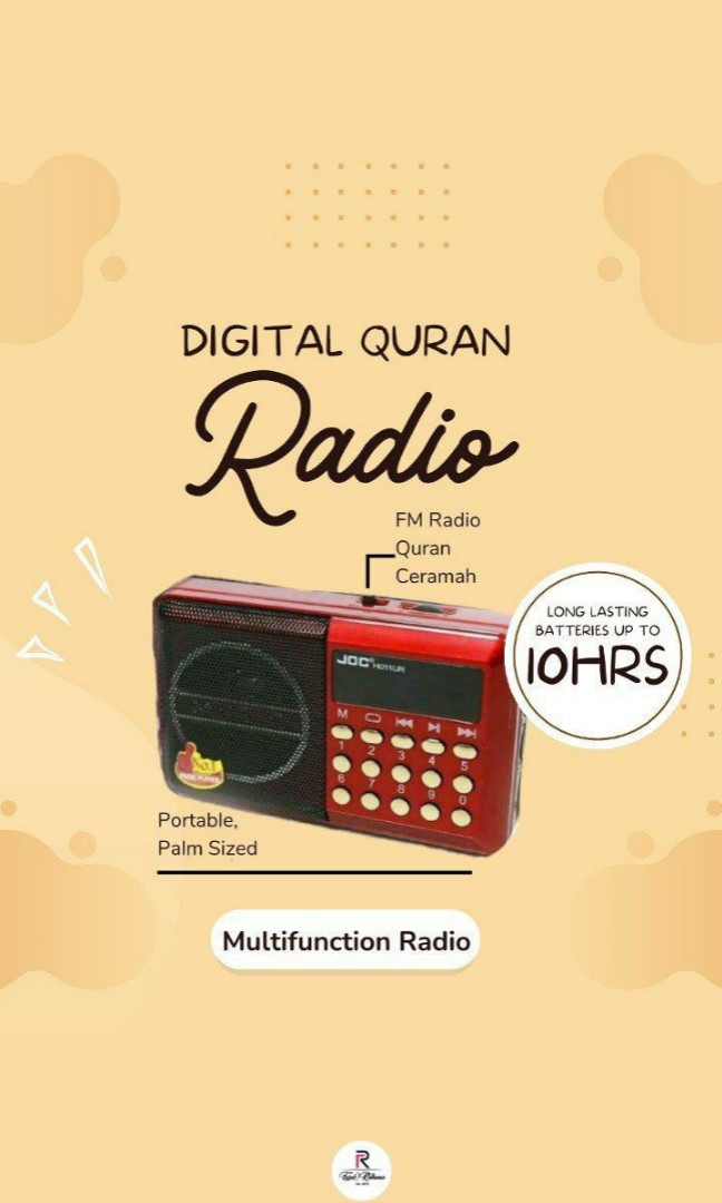 Digital Quran radio, Audio, Portable Music Players on Carousell