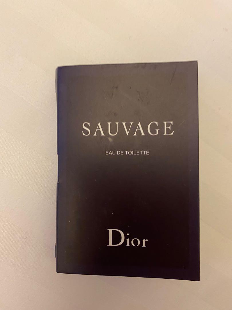 Dior Sauvage sample 3ml, Beauty & Personal Care, Fragrance & Deodorants ...