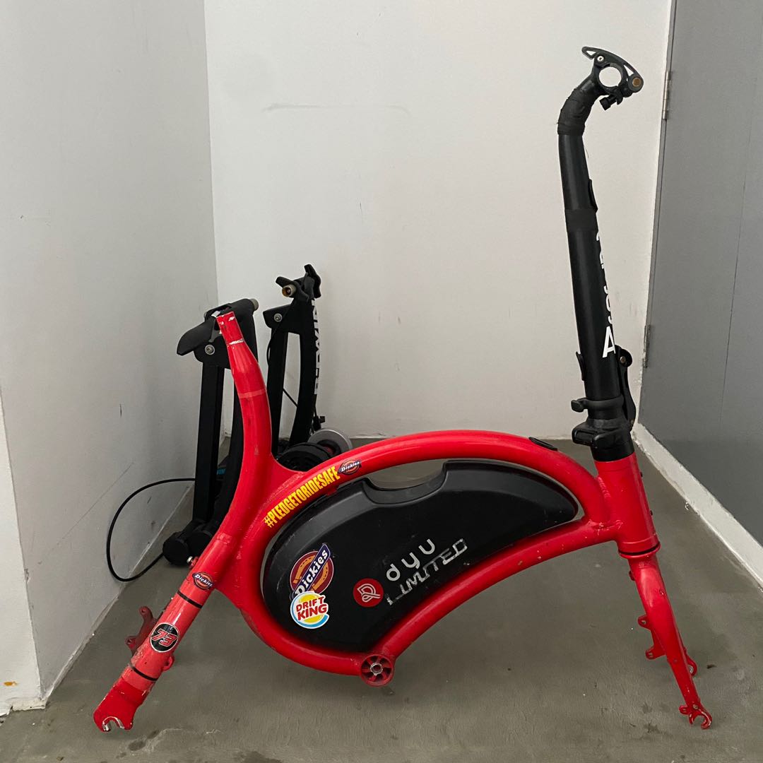 Dyu frame with 48v - 60v controller wtt fiido frame, Sports Equipment ...