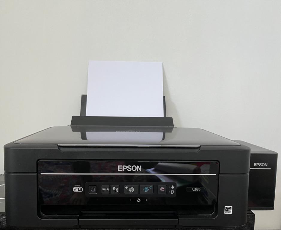 Epson L385, wifi printer & scanner, Computers & Tech, Printers ...