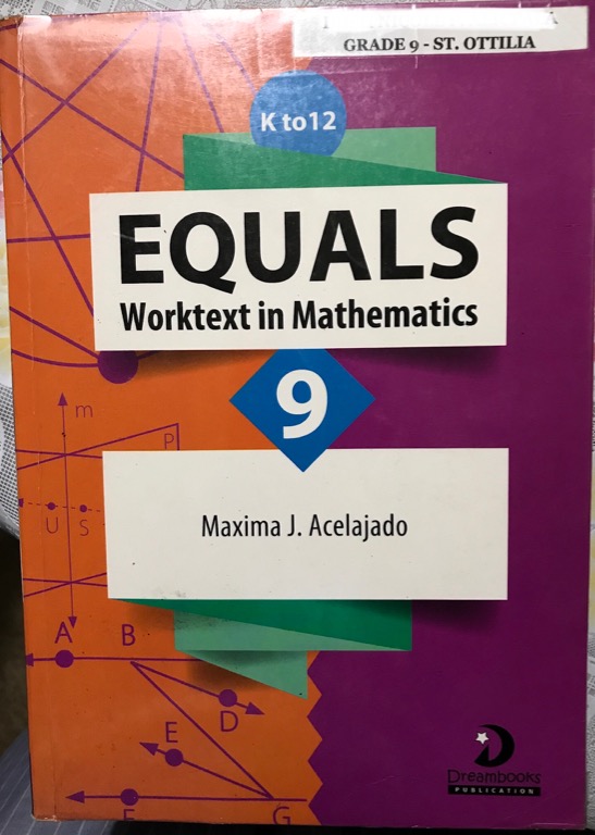 Equals Worktext in Mathematics, Hobbies & Toys, Books & Magazines ...