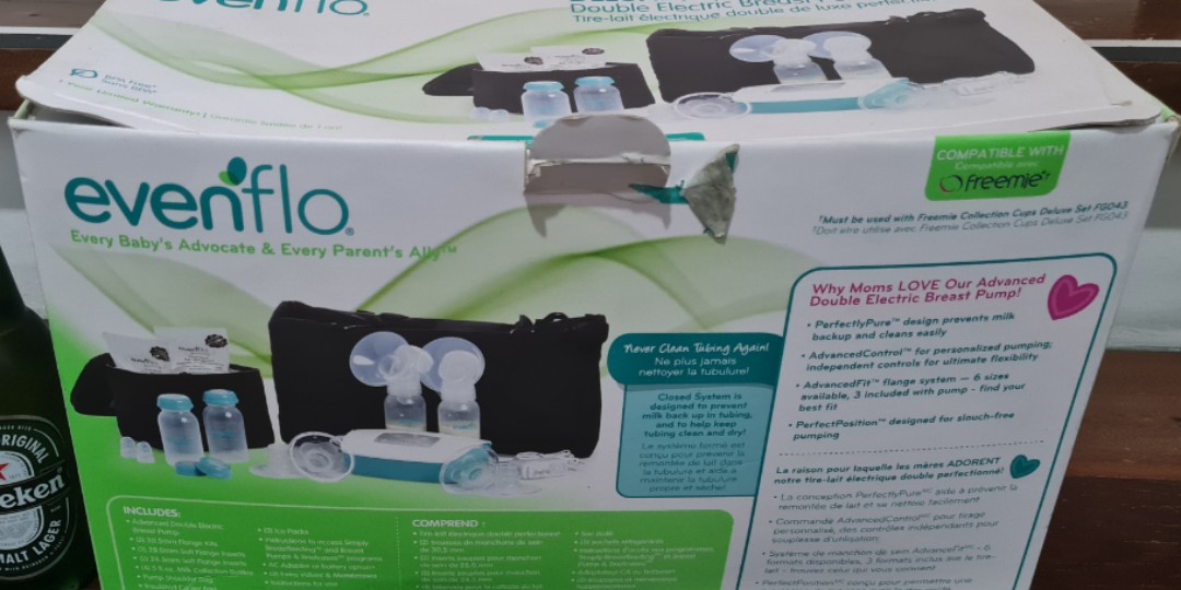 Evenflo double electric pump, Babies & Kids, Nursing & Feeding ...