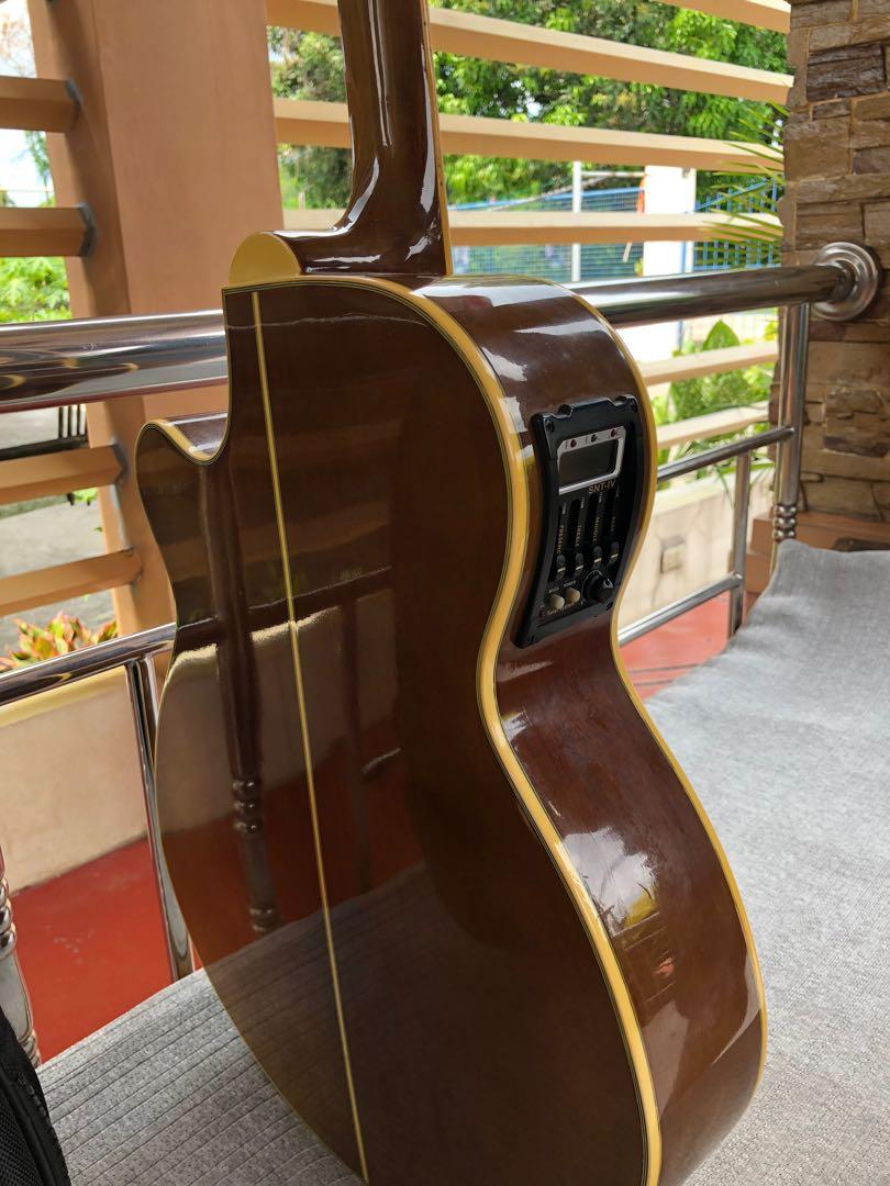 Fernando Acoustic Guitar with Padded Gig Bag, Hobbies & Toys, Music ...