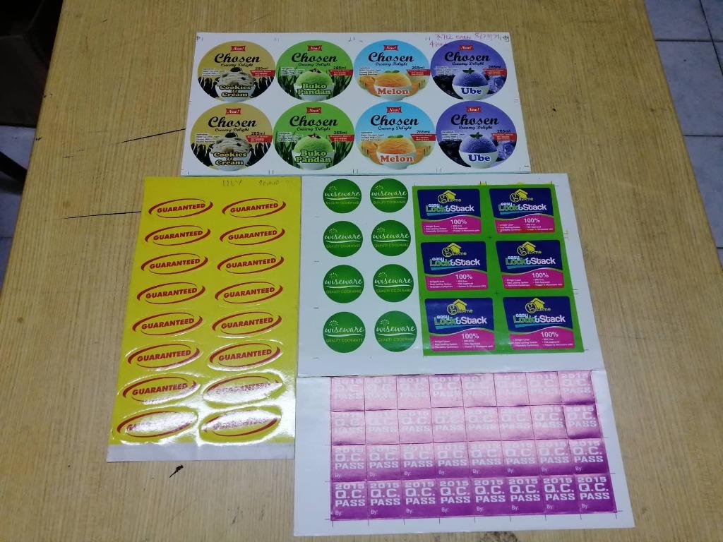 Flyer Poster Sticker Brochure Box Letterhead Folder Calling Card Forms ...