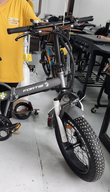 Fortis 20" 36V Fat Tyre Electric Bike, Sports Equipment, Bicycles ...