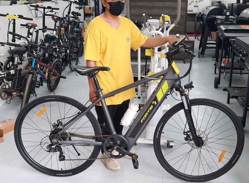 Fortis Hybrid Commuter Electric Mountain Bike, Sports Equipment ...