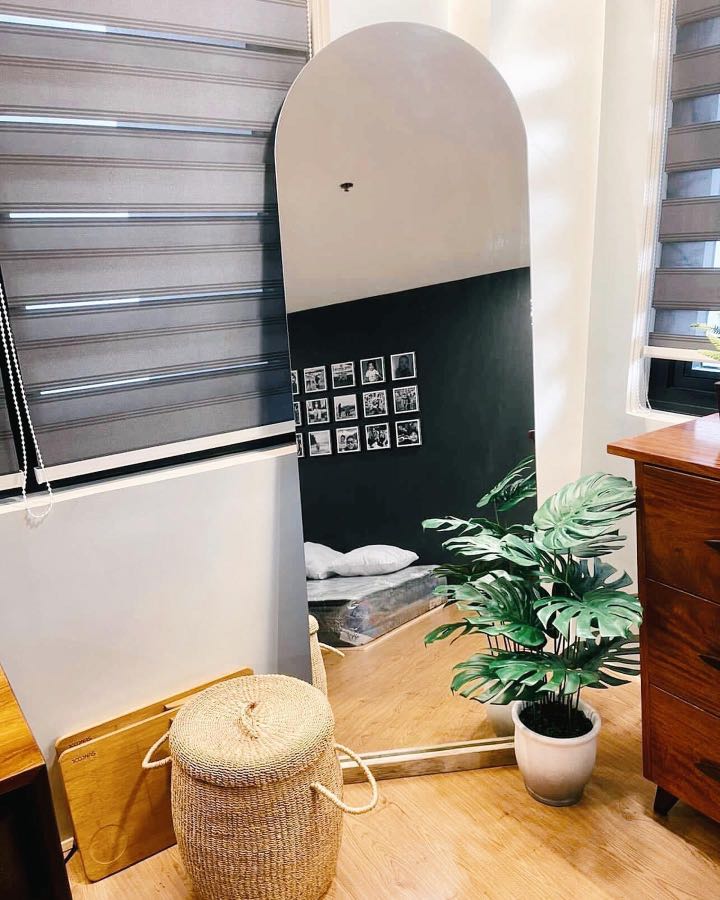 Frameless Arc Mirror 6 x 2, Furniture & Home Living, Home Decor ...