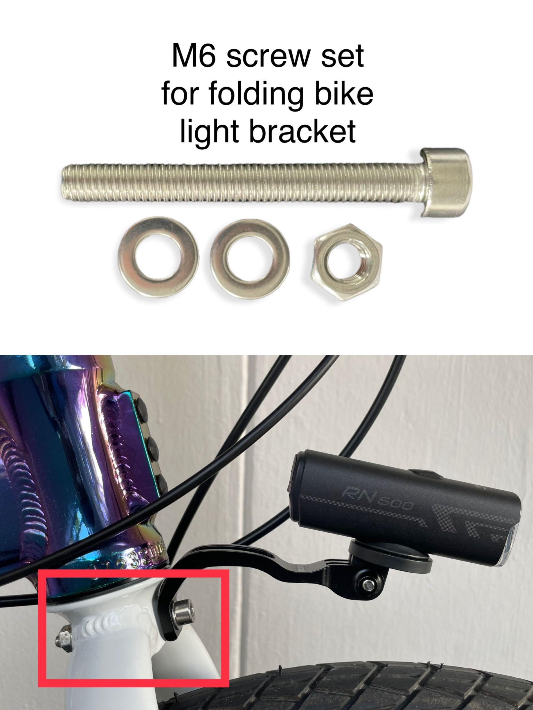 Front Light Mount Holder Mount Bracket For Brompton / Folding Bike ...