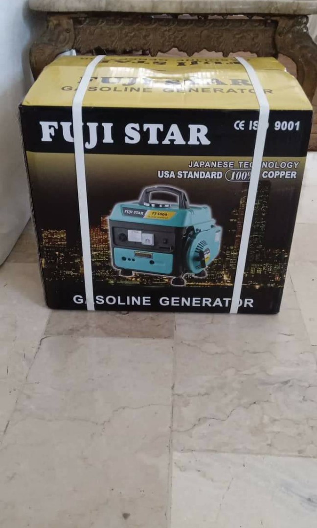 Fuji Star Gasoline Generator, TV & Home Appliances, Electrical ...