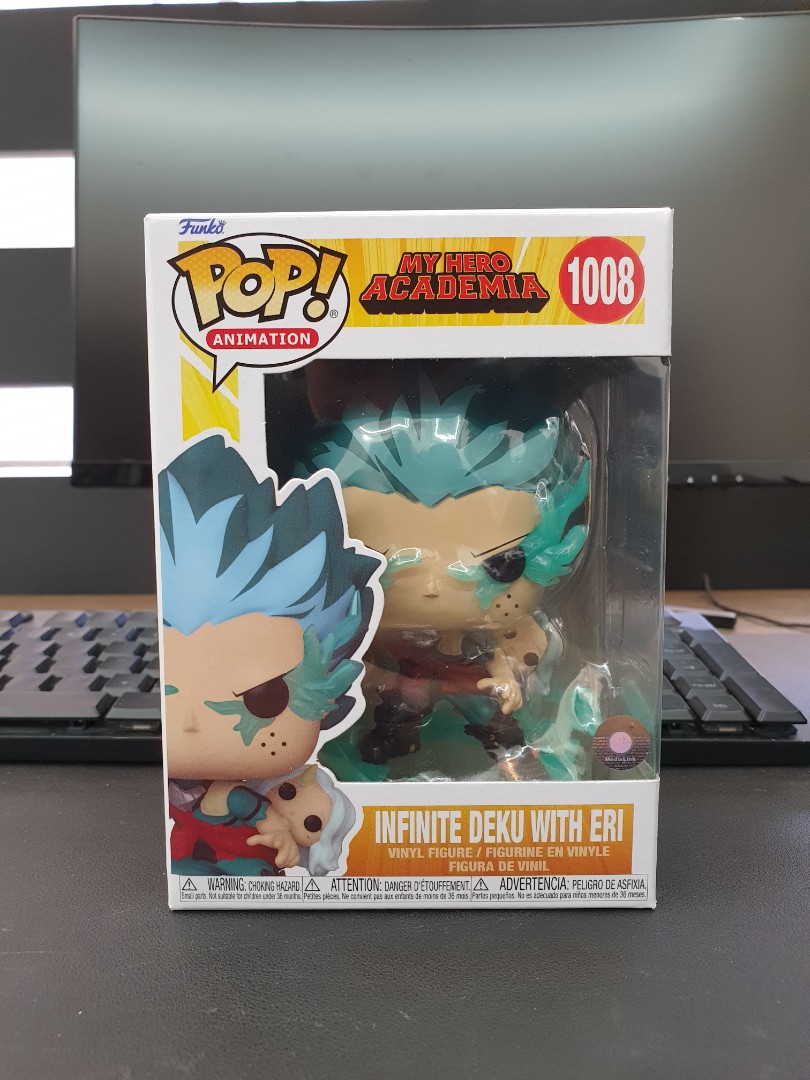 Funko Pop! My Hero Academia: Infinite Deku with Eri, Hobbies & Toys ...