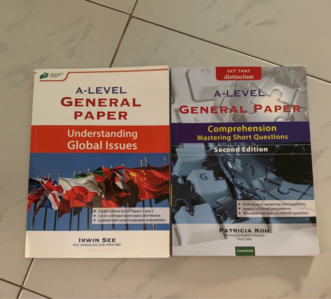 General Paper A Level, Hobbies & Toys, Books & Magazines, Assessment ...