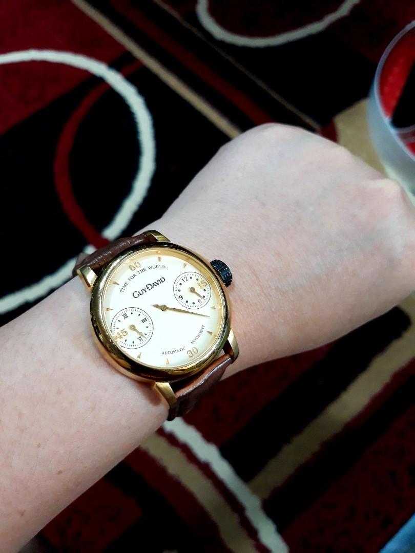 Guy David automatic watch, Men's Fashion, Watches & Accessories ...