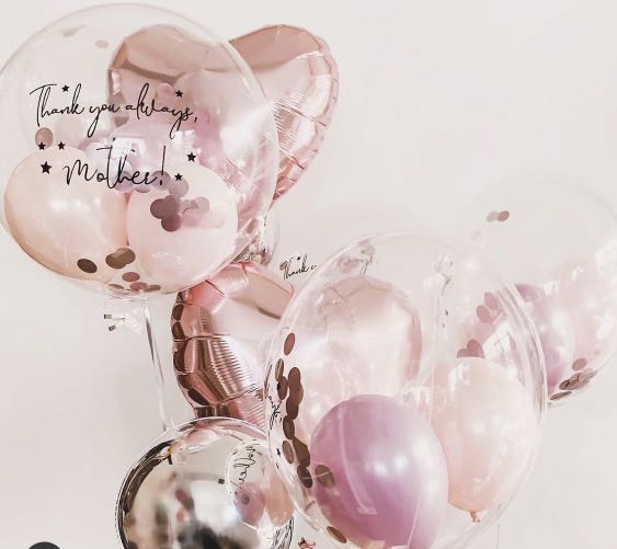 Helium birthday balloon bundles | celebration | photoshoot | party ...