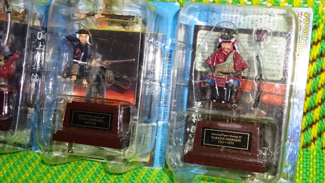 Historical Figure Museum Mix made by F-Toys, Hobbies & Toys, Toys ...