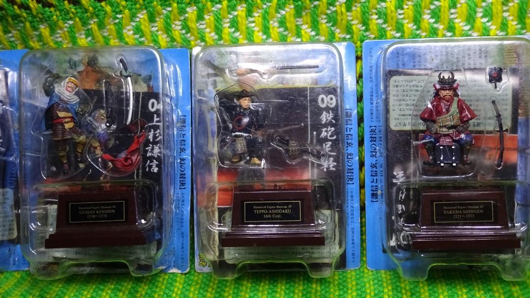 Historical Figure Museum Mix made by F-Toys, Hobbies & Toys, Toys ...